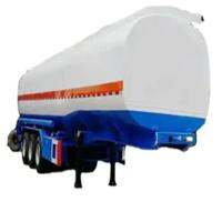 China Carbon/Stainless Steel 50000 Litres Capacity  Water Oil Fuel Tanker Transportation Semi Trailer With Safety Devices for sale