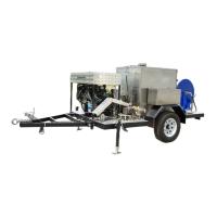 China 1500L 2000L Sewer Jetter Trailer Water Cleaning Jetting Pump Semi Trailer High Pressure Cleaners for sale