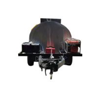 China 1000L Trailer Asphalt Distributor Truck Bitumen Sprayer With Spray Bar for Asphalt Priming for sale