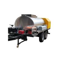 China 2 Axle Trailer Asphalt Distributor With Hand Spray 1500L 2000L Tank Capacity for sale