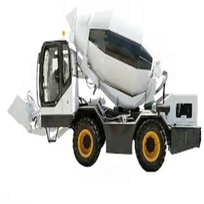 China Mobile Cement Concrete Mixer Truck With Pump Small Mini Engine Roller 2.6 Cubic Meter Articulated For Construction for sale