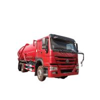 China 20cbm SINOTRUK Suction Sewage Truck 6×4 Industrial Cleaning Vacuum for sale