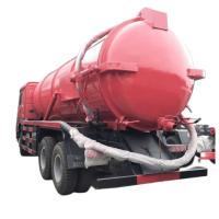 China 20cbm SINOTRUK Suction Sewage Truck 6×4 Industrial Cleaning Vacuum for sale