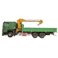 China SINOTRUK HOWO Truck Mounted Crane XCMG Crane 10T 6X4 Truck Bed Mounted Crane for sale