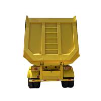 China 4 Axle Tipper Semi Trailer 40CBM 80T Heavy Duty Tipper Semi Trailer for sale