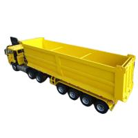 China 4 Axle Tipper Semi Trailer 40CBM 80T Heavy Duty Dump Semi Trailer for sale