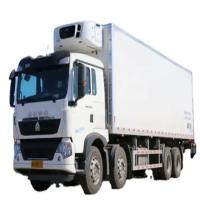 China Fully Enclosed Structure SINOTRUK  HOWO 6X4 Food Refrigerator Freezer Truck Lorry Truck Freezing Temp -18℃ To 5℃ for sale