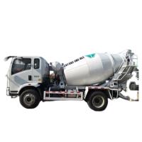 China 4000 Liters Concrete Mixer Truck SINOTRUK HOWO Cummins Engine 4×2 Mini Truck Mounted Concrete Mixer for sale