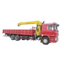 China SHACMAN F3000 Crane Truck Mounted XCMG Crane 300HP 6X4 Crane Truck for sale