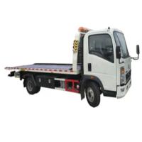China Light Duty JAC SINOTRUK 4x2 5ton Road Emergency Recovery Wrecker Truck Left Steering  Small Platform Truck For Africa for sale