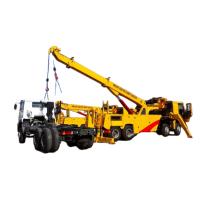 China SINOTRUK HOWO Wrecker Truck 12 Wheeler 50T 60T 400HP Rotary Road Rescue Truck for sale