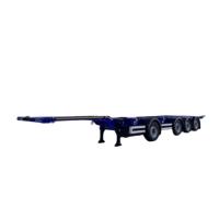 China 40 Tons 4 Axles Skeleton Semi Trailer With EMARK And OTTC Certification For Russia for sale