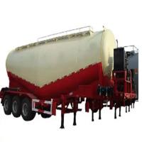 China Three Axle 45-80 Cubic V Type Bulk Cement Semi Trailer Dry Cement Pneumatic Truck Trailer For Powder Material Transport for sale