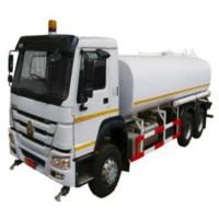 China Stainless Steel Tank SINOTRUK Round Shape 6x4 8x4 LHD Milk Transport Truck With Sprinkler Equipment for sale