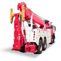 China SINOTRUK 8X4  50-100 Ton 460HP Road Accident Wrecker Truck EuroII Emission Road Recovery Truck With Crane for sale