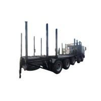 China 8X4 8X8 60T 385HP Logging Truck SINOTRUK Howo TH7 CAMC Log Wood Carrier Truck Timber Truck for sale