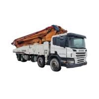 China SCANIA 8x4 Second Hand 38m 52m 56m 62m 70m Concrete Boom Pump Boom Concrete Pump Truck Mounted Concrete Boom Pump for sale