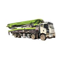 China FAW SINOTRUK SHACMAN heavy Truck 8X4 6X4 Concrete Machinery 58m 62m Hydraulic Truck Mounted Concrete Mixer Pump for sale