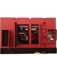 China CAMC 1500@50Hz PG+ Generator Set Red Color Original Quality Truck Mounted Road Transport for sale