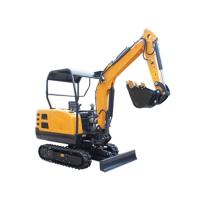 China XCMG 0.12CBM Bucket 3.7T 25Hp Mini Excavator Micro Digger Swing Boom Excavator Machine for sale