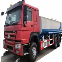 China 25000 Liter Water Tank Trucks SINOTRUK HOWO 6X4 With Water Pump And Stainless Steel Tank for sale