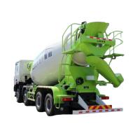 China FOTON GTL Concrete Mixer Truck Cummins Engine 8×4 7.7CBM Truck Mounted Concrete Mixer for sale