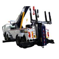 China SINOTRUK HOWO-7 Wrecker Truck 8X4 380HP Wrecker Tow Truck For roadside emergency for sale