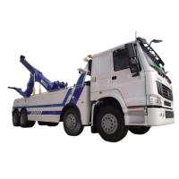 China SINOTRUK HOWO Wrecker Truck 12 Wheeler 30T 40T 336HP  Road Rescue Truck for sale