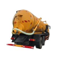 China 6X4 18000 Liters Sewage Suction Vehicle Dongfeng 18 Tons 10 Wheel Vacuum Sanitation Vehicles for sale