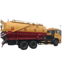 China 6X4 18000 Liters Sewage Suction Vehicle Dongfeng 18 Tons 10 Wheel Vacuum Sanitation Vehicles for sale