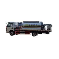 China Sino Truck HOWO Shacman 4x2 Heated Asphalt Distributor Truck Bitumen Spray Tanker 8cbm 12cbm for sale
