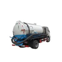China Dongfeng Sewage Suction Truck 100HP 4CBM 6CBM 8CBM 10CBM 4X2 Vacuum Sewage Sucking Truck for sale