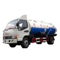 China Dongfeng Sewage Suction Truck 100HP 4CBM 6CBM 8CBM 10CBM 4X2 Vacuum Sewage Sucking Truck for sale