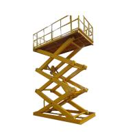 China 16m SHIM1612HD Hydraulic Electric Scissor Lift China Factory Aerial Work Platform For Construction for sale