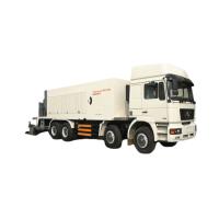 China 12 Tyre Sinotruk HOWO 6x4 Asphalt Slurry Sealer Slurry Seal Truck With 16m3 Gravel Tank Sealer For Road Maintenance for sale