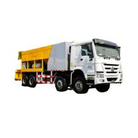 China 12 Tyre Sinotruk HOWO 6x4 Asphalt Slurry Sealer Slurry Seal Truck With 16m3 Gravel Tank Sealer For Road Maintenance for sale