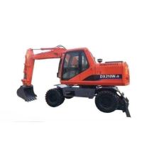 China Hydraulic 20 Ton Wheel Excavator DX210W-9 Cummins Isuzu Engine for sale