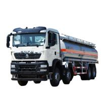 China SINOTRUK HOWO TX Fuel Oil Tank Truck 350HP 8X4 Fuel Oil Delivery Truck for sale