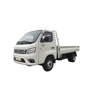 China FOTON Lorry Truck 4×2 110hp 4 tire Left Hand Gasoline Euro Ⅳ Single Cab Flatbed Mini Truck for sale