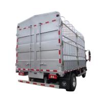 China FOTON AUMERK HOWO SHACMAN 4X2 Light Lorry Box Van Stake Flatbed Cargo Truck for sale