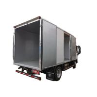 China Small Sinotruk HOWO Foton 4X2 Light Van Box Cargo Truck 8cbm 10cbm With Diesel Engine for sale