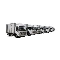 China Small Sinotruk HOWO Foton 4X2 Light Van Box Cargo Truck 8cbm 10cbm With Diesel Engine for sale