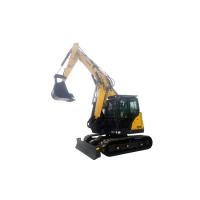 China 8 Ton Mini Hydraulic Digger XCMG XE80E Farm Excavators for sale