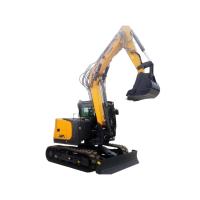 China 8 Ton Mini Hydraulic Digger XCMG XE80E Farm Excavators for sale