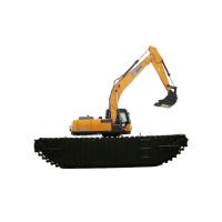 China 20T Small Hydraulic Excavator XCMG XE215S Amphibious Dredge Excavator for sale