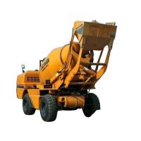 China 4 Cubic Meters Mini Self Loading Concrete Mixer Truck SLM4 XCMG Schwing for sale