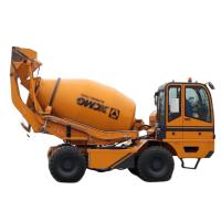 China 4 Cubic Meters Mini Self Loading Concrete Mixer Truck SLM4 XCMG Schwing for sale