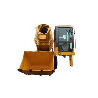 China XCMG HT3.5 Cubic Left Front Drive Two Way Self Loading Mixer SLM3500S for sale