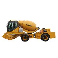 China XCMG HT3.5 Cubic Left Front Drive Two Way Self Loading Mixer SLM3500S for sale