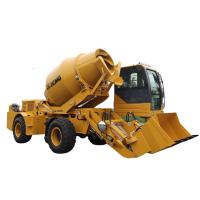 China XCMG HT3.5 Cubic Left Front Drive Two Way Self Loading Mixer SLM3500S for sale